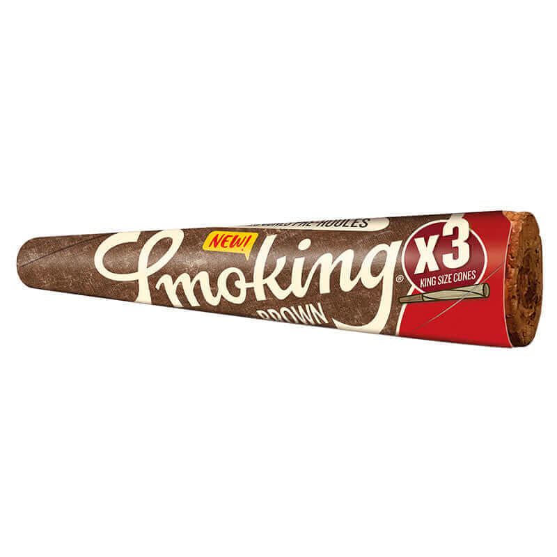 Smoking Cones Brown King Size 3er Pack PreRolled | HAZE & KUSH - CBD Shop